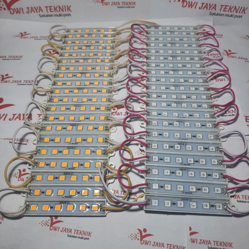 Jual LAMPU LED STRIP 6 MATA VARIASI MOTOR MOBIL SMD 5050 1,2 WATT 12 ...