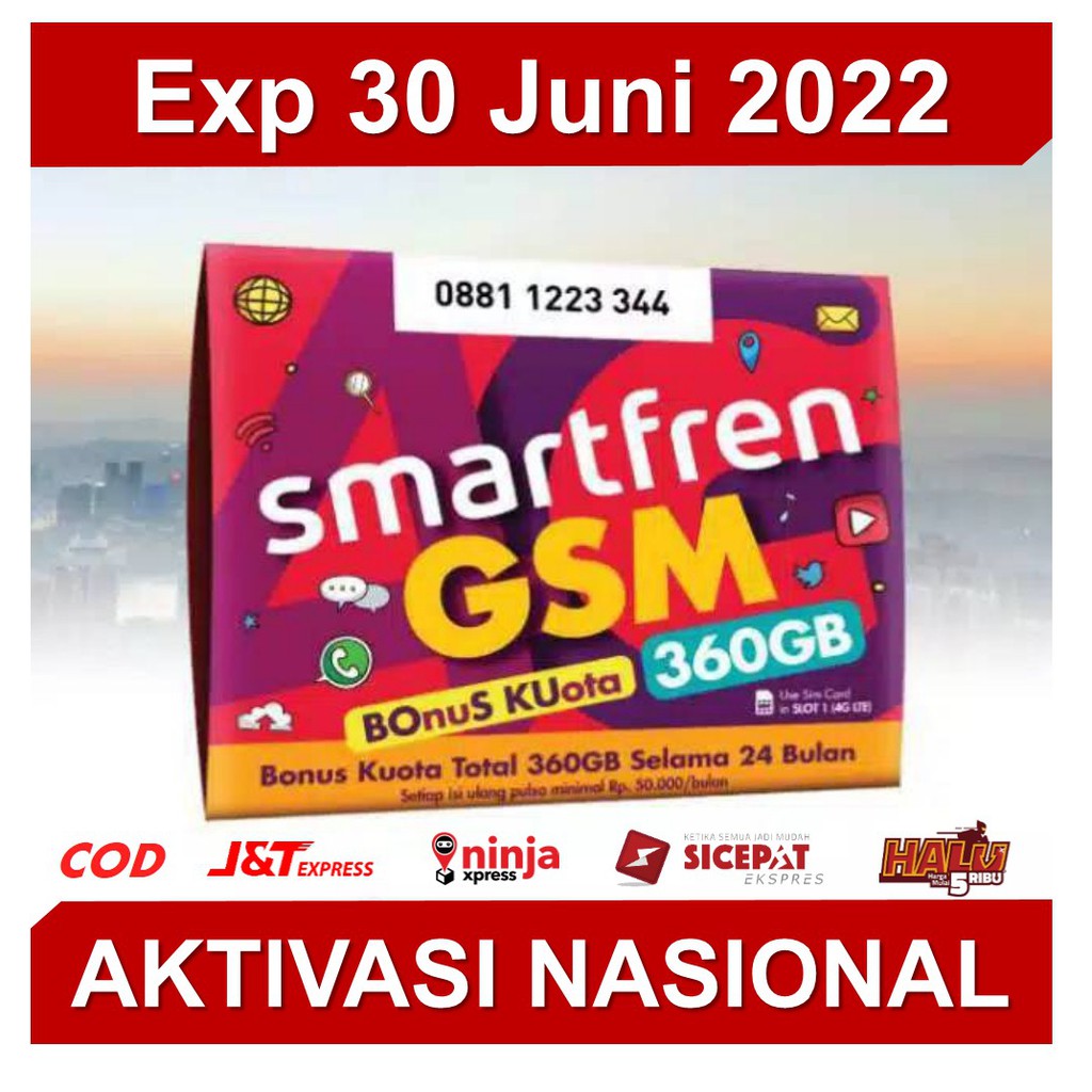 Kartu Perdana Smartfren 4G LTE GSM | Shopee Indonesia