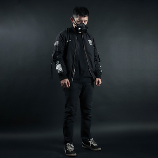 Jual KREMLIN Bomber jacket - Genesis | Black | Shopee Indonesia