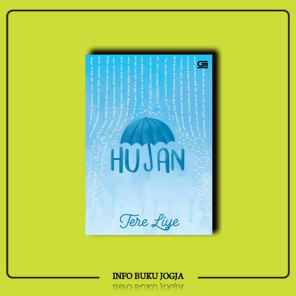 Jual Buku Hujan - Tere Liye | Shopee Indonesia