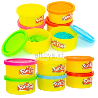 Jual MAINAN LILIN FUNDOH PLASTISIN MALEM COMBO 6 WARNA | Shopee Indonesia