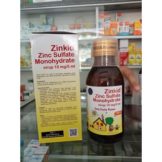 Jual Zinkid zinc sulfate untuk anak 100 ml | Shopee Indonesia