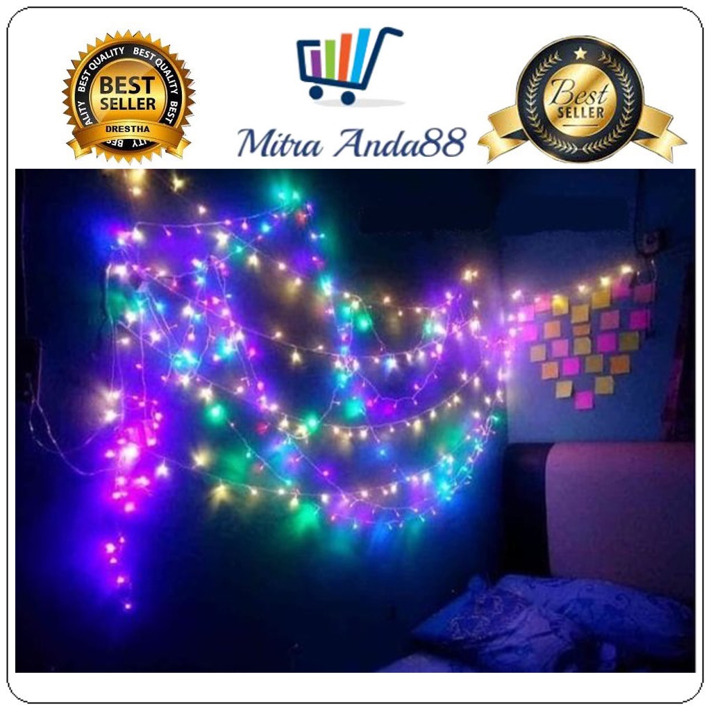 Jual Mitraanda88 Lampu Natal led tumblr 10M light ( lampu hias led ...