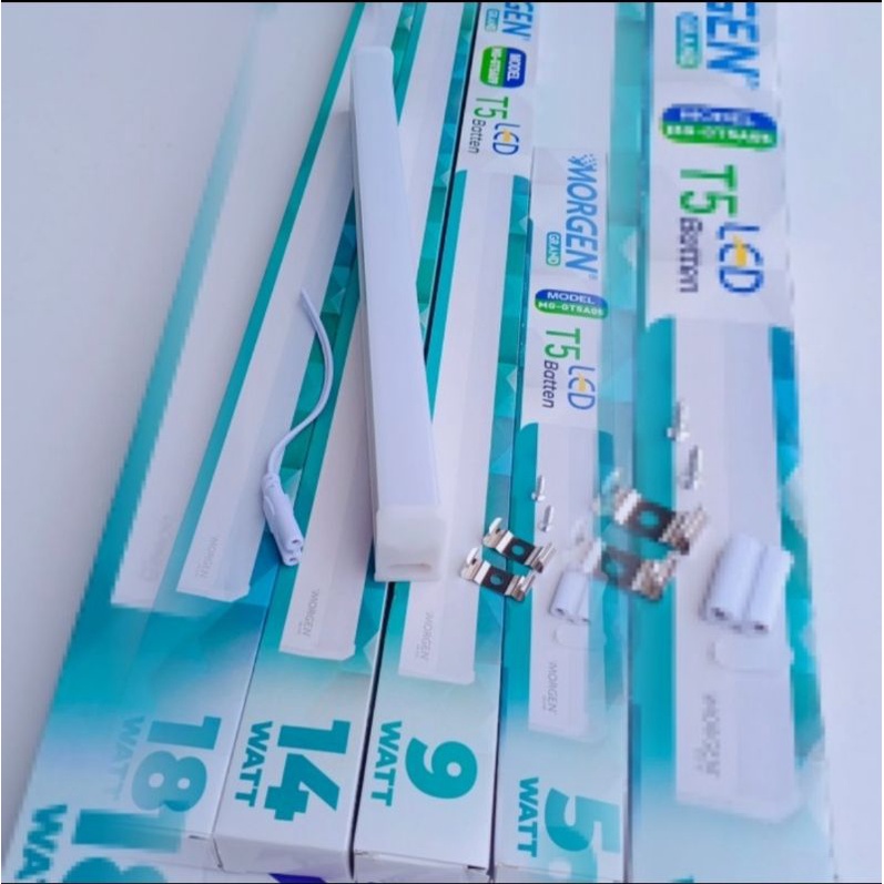 Jual Lampu LED TL T5 Morgen 5W/9W/14W/18W | Shopee Indonesia