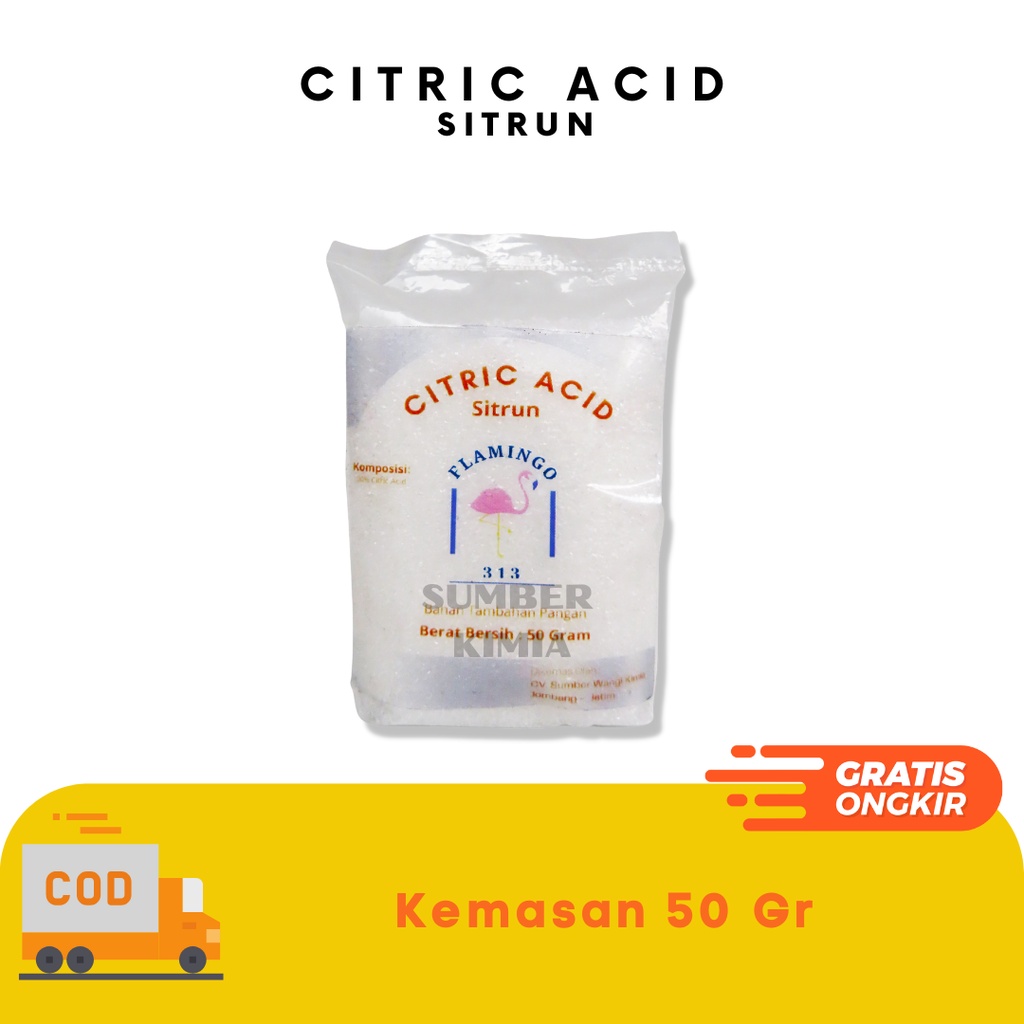 Jual Sitrun / Citric Acid / Asam Asetat / Food Grade / Pembersih Kamar ...