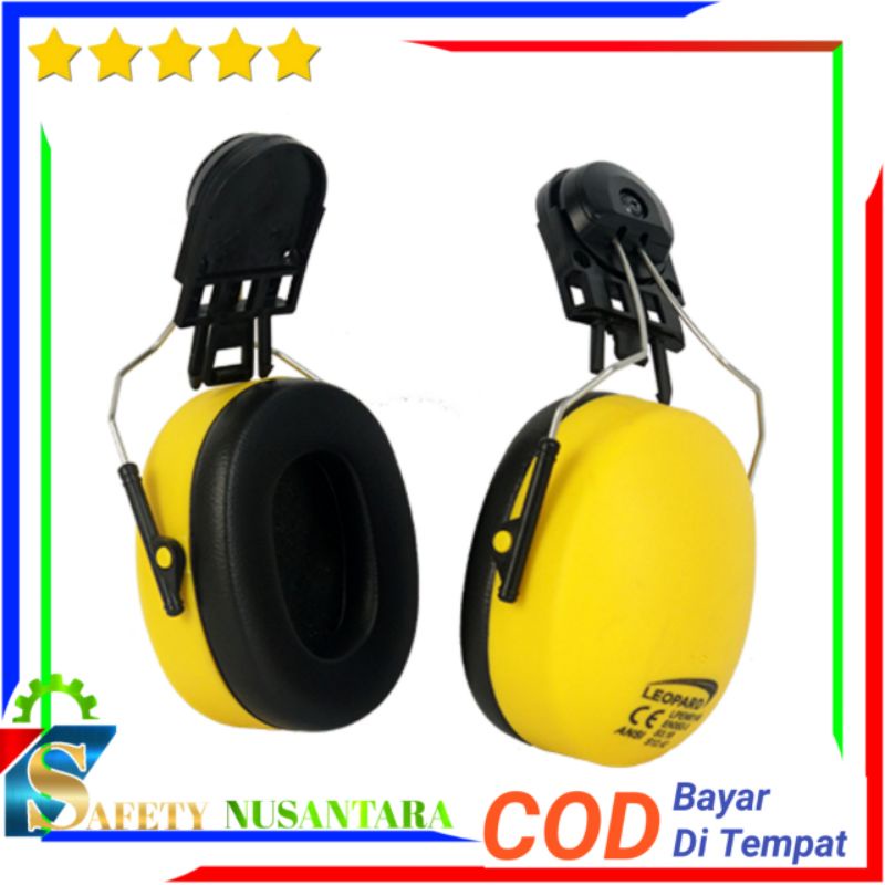 Jual Earmuff 25 DB Leopard LPEM 0149 - Ear Muff Untuk Helm Safety ...