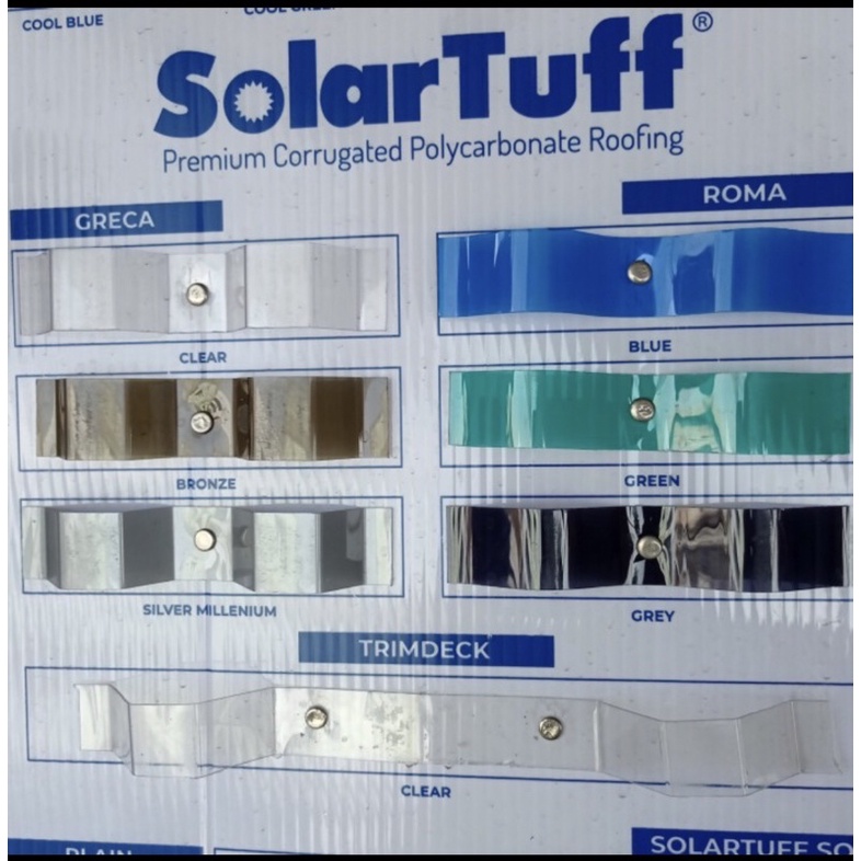Jual Solartuff Atap per meter pengiriman Tangerang dan Jakarta | Shopee ...