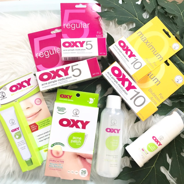 Jual READY OXY 10, OXY 5, OXY COVER ,OXY ANTI PIMPLE , OXY ACNE PATCH ...