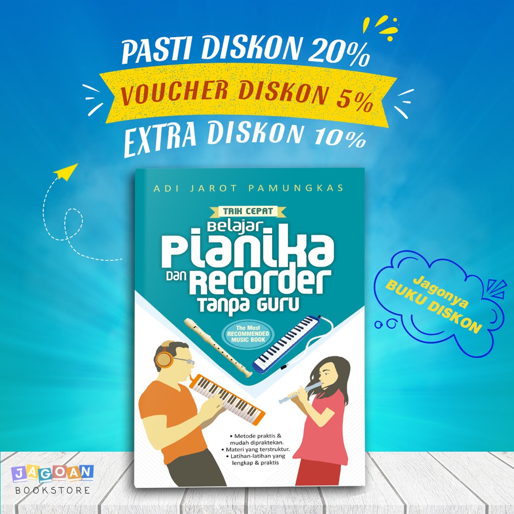 Jual Buku Trik Cepat Belajar Pianika Dan Recorder Tanpa Guru | Shopee ...