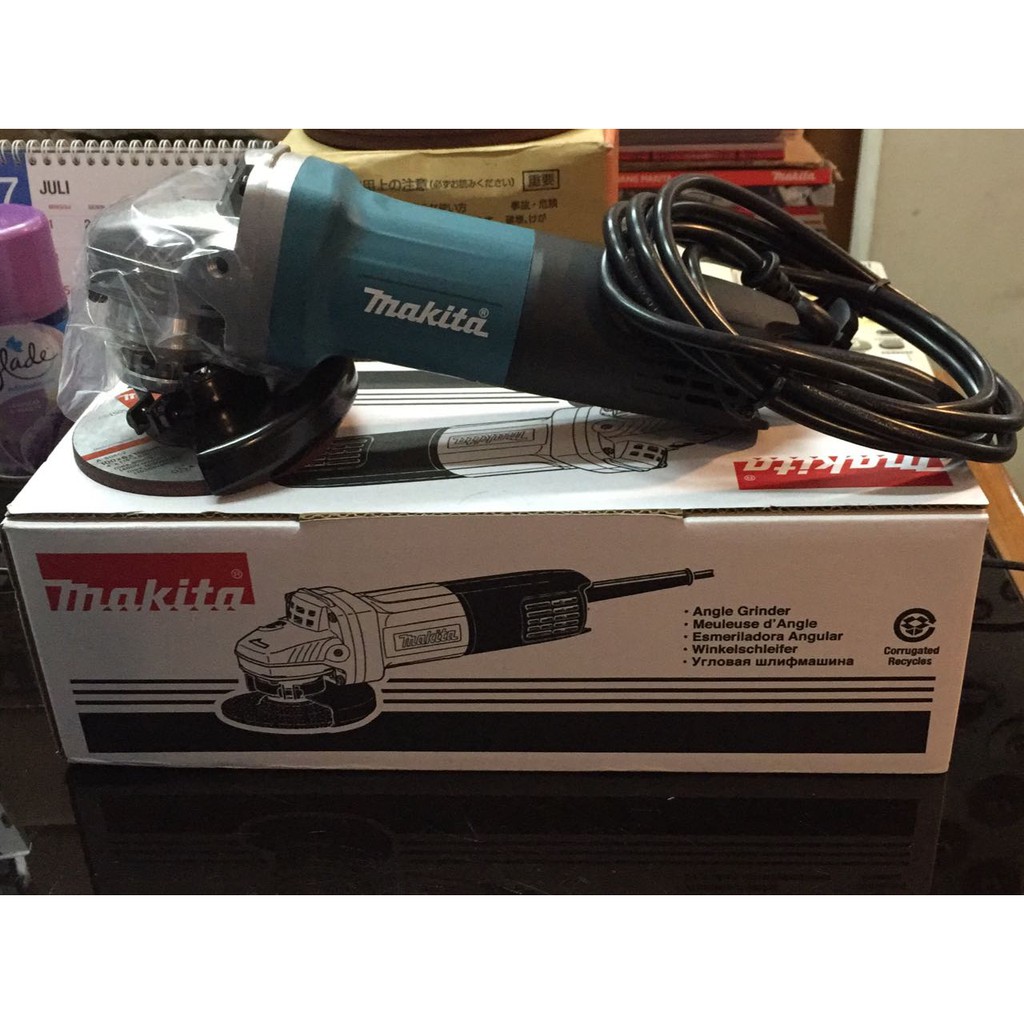 Jual Mesin Gerinda Tangan 4" Makita 9553 B | Shopee Indonesia