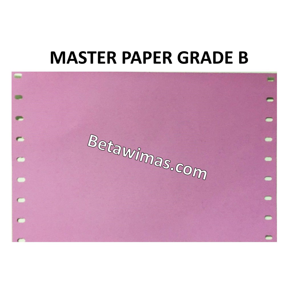 Jual MASTER PAPER GRADE B ELECTROFAX PAPER | Shopee Indonesia