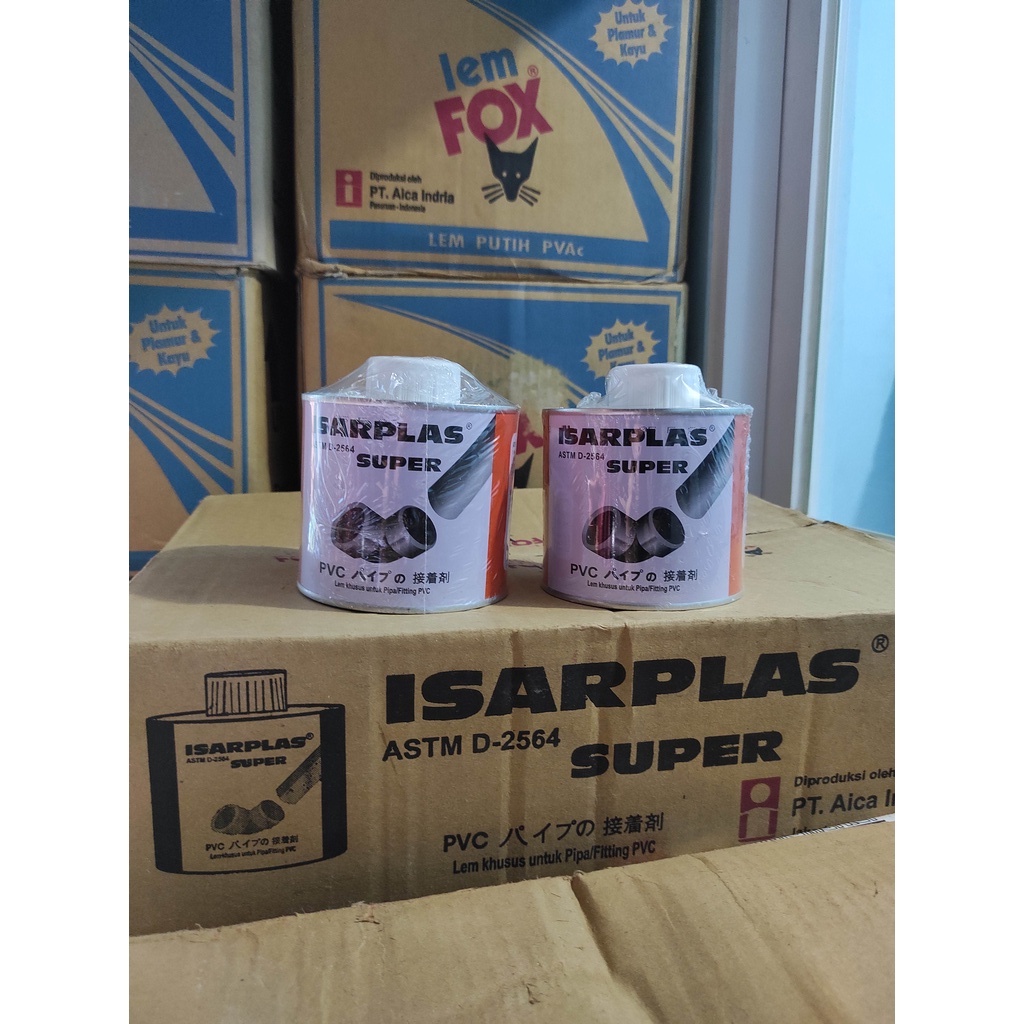 Jual (KALENG) Lem PVC Pipa / Fitting PVC Isarplas | Shopee Indonesia