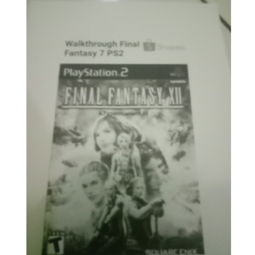 Jual Walkthrough Final Fantasy VII PS2 | Shopee Indonesia