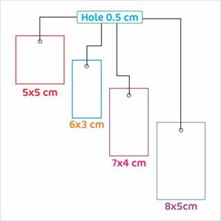 Jual Cetak Hangtag Hang Tag 1 Sisi Art Carton 260 Gram Ukuran Custom ...