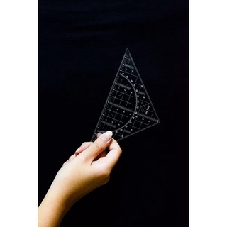 Jual Pengdew Penggaris Segitiga Akrilik 15 cm Arsitektur Berkualitas ...