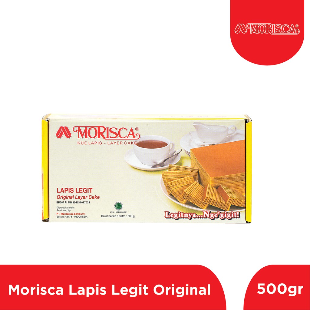 Jual Morisca Kue Lapis Original 500gr | Shopee Indonesia