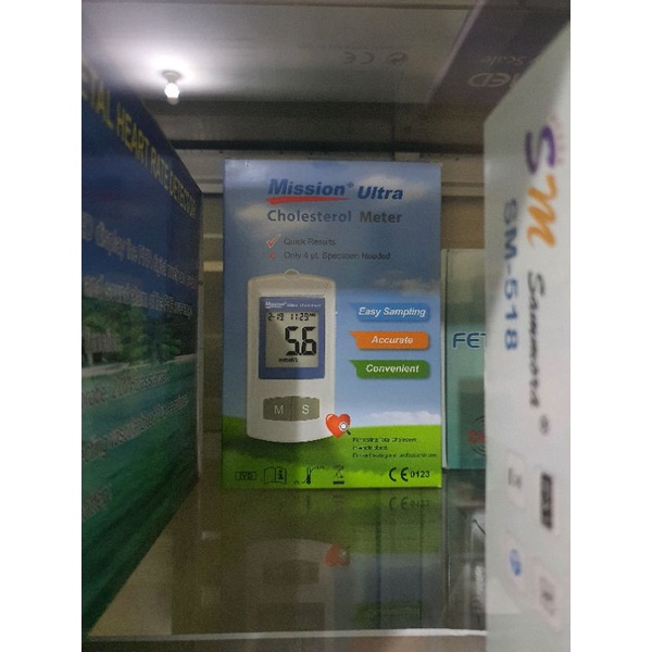 Jual alat mission ultra cholestrol / alat cek kolesterol MISSION ...
