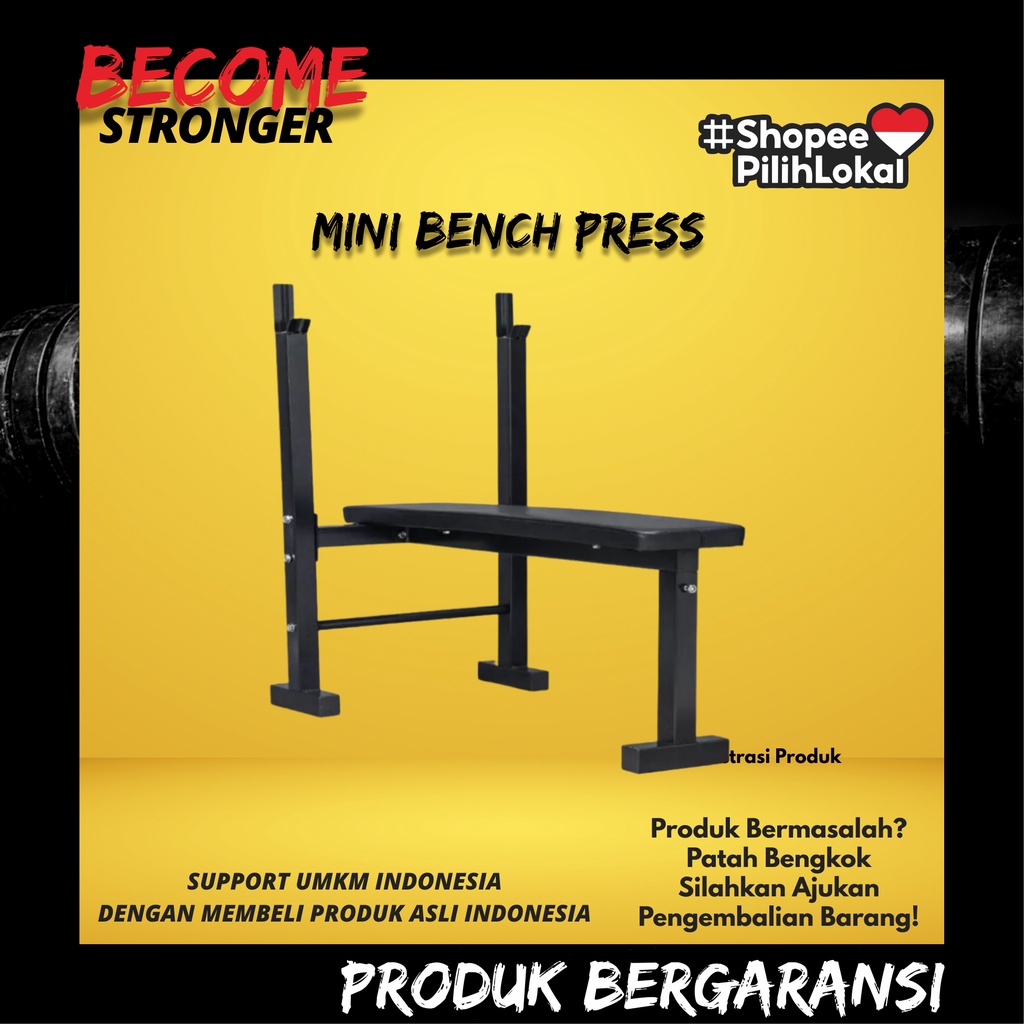 Jual Bench press kecil Multi fungsi Berat Bangku alat olahraga rumahan ...