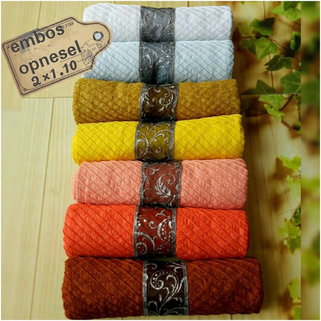 Jual Embos-Kain Kain Embos Emboss Opnaisel Pintuck Kombinasi Batik 04 ...