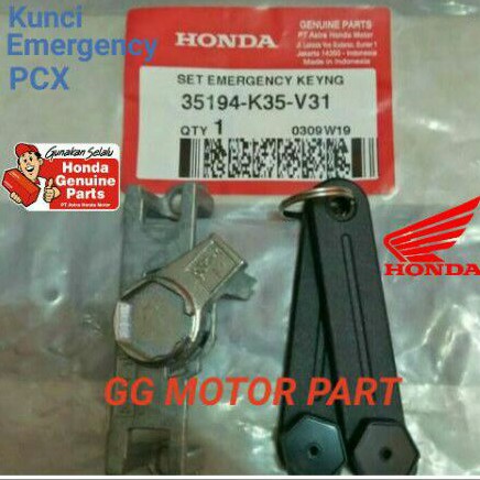 Jual Set Emergency Key Kunci Darurat PCX Kunci Jok PCX 150 ADV 150 ...