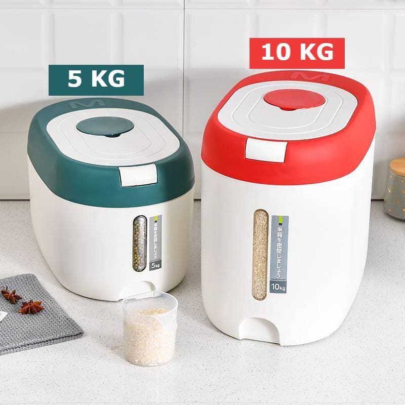 Jual Dispenser Beras Silinder 2 Ukuran + 4 Warna / Cylinder Rice ...