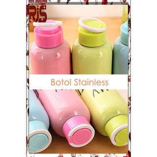 Jual Botol Stainless 650 ML (Model trendy, bahan stainless) | Shopee ...