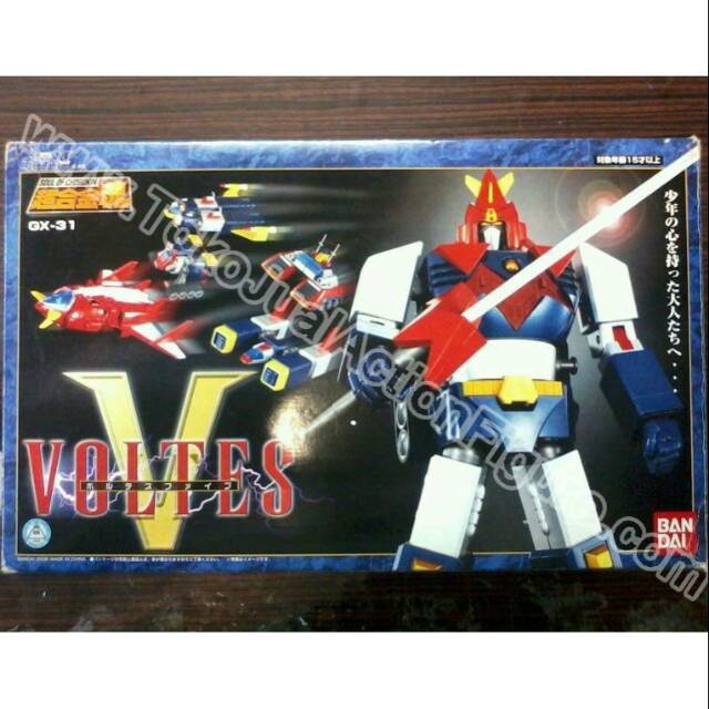 Jual Jual Robot SOC GX-31 Voltes Voltus V Lima BANDAI BIB Di Jakarta ...