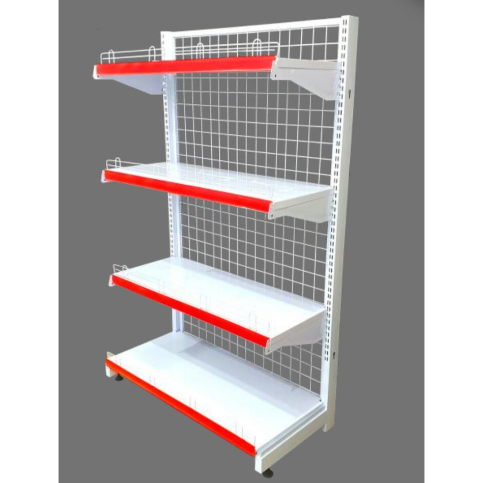 Jual 120cm 1 Sisi Tipe Premium - Rak Supermarket Rak Swalayan Toko ...