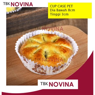 Jual [ECER] PAPER CUP CASE ROTI BULAT 8 CM / KERTAS ALAS CUP ROTI ...