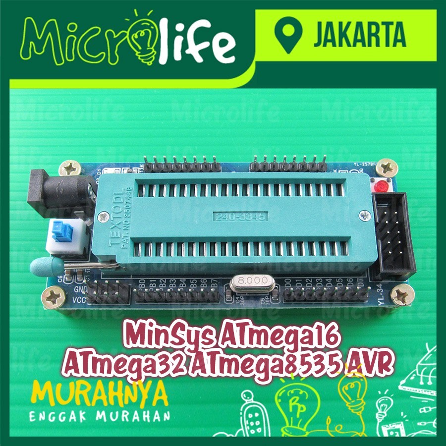 Jual Minimum System ATmega16 ATmega32 ATmega8535 AVR MinSys Sistem ATmel | Shopee Indonesia