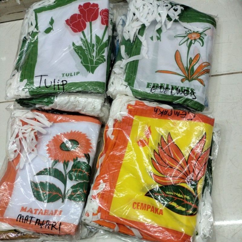 Jual Bendera Regu Pramuka BUNGA (HARGA PER 1 PCS) | Shopee Indonesia