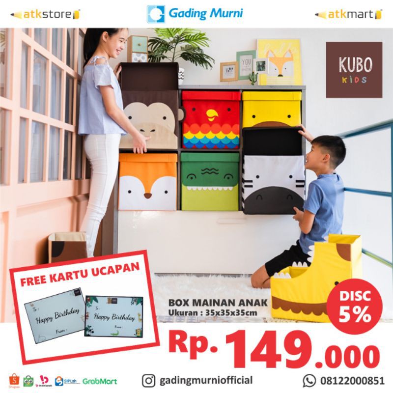 Jual Kids Box Kubo | Shopee Indonesia