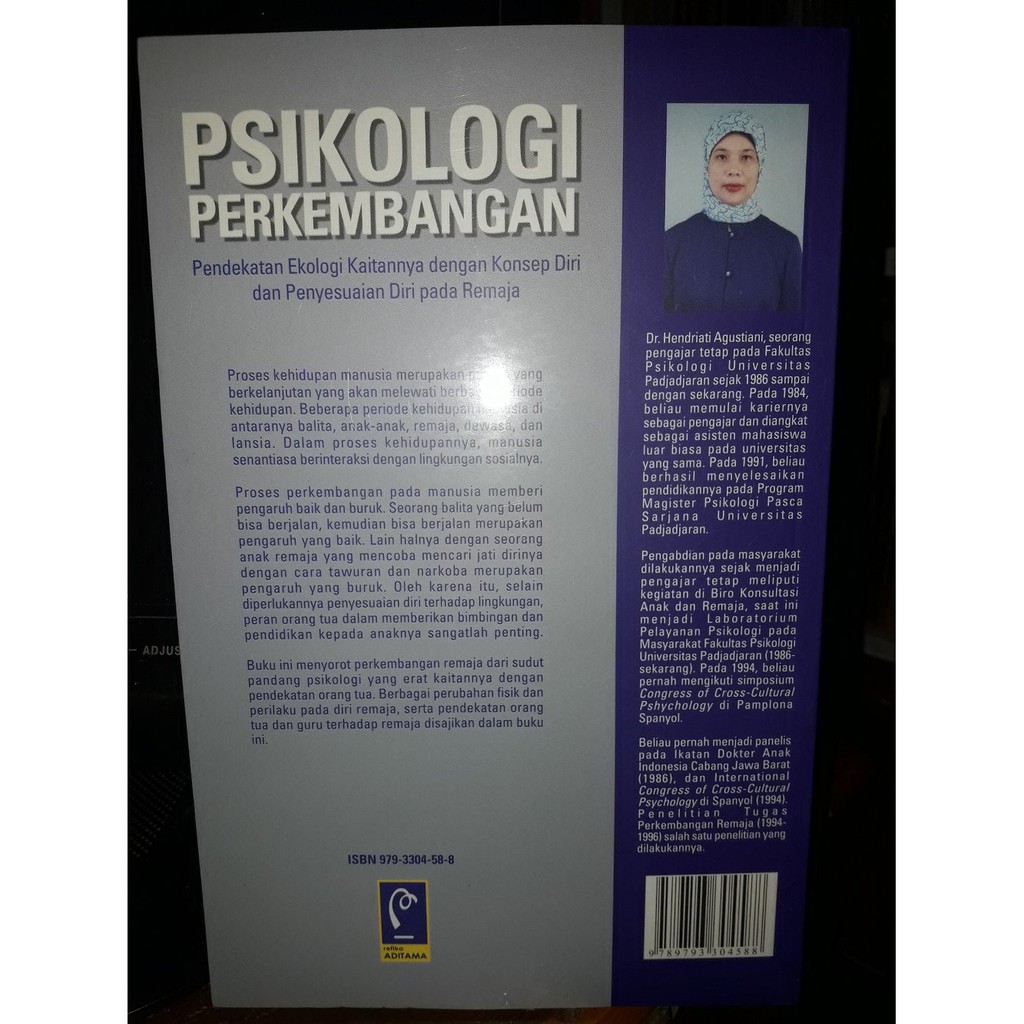 Jual Psikologi Perkembangan Pendekatan Ekologi Kaitannya dengan Konsep dan Penyesuaian Diri pada ...