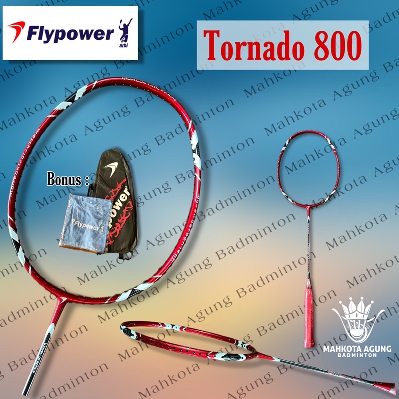 Jual raket badminton bulutangkis flypower tornado 800 original | Shopee ...
