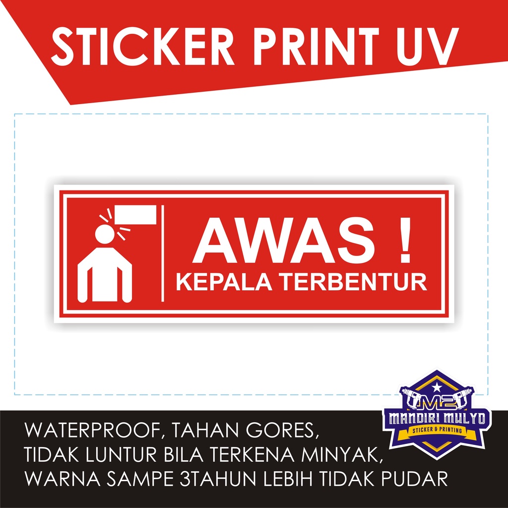 Jual STICKER SIGN AWAS KEPALA TERBENTUR | Shopee Indonesia Jual STICKER SIGN AWAS KEPALA TERBENTUR | Shopee Indonesia