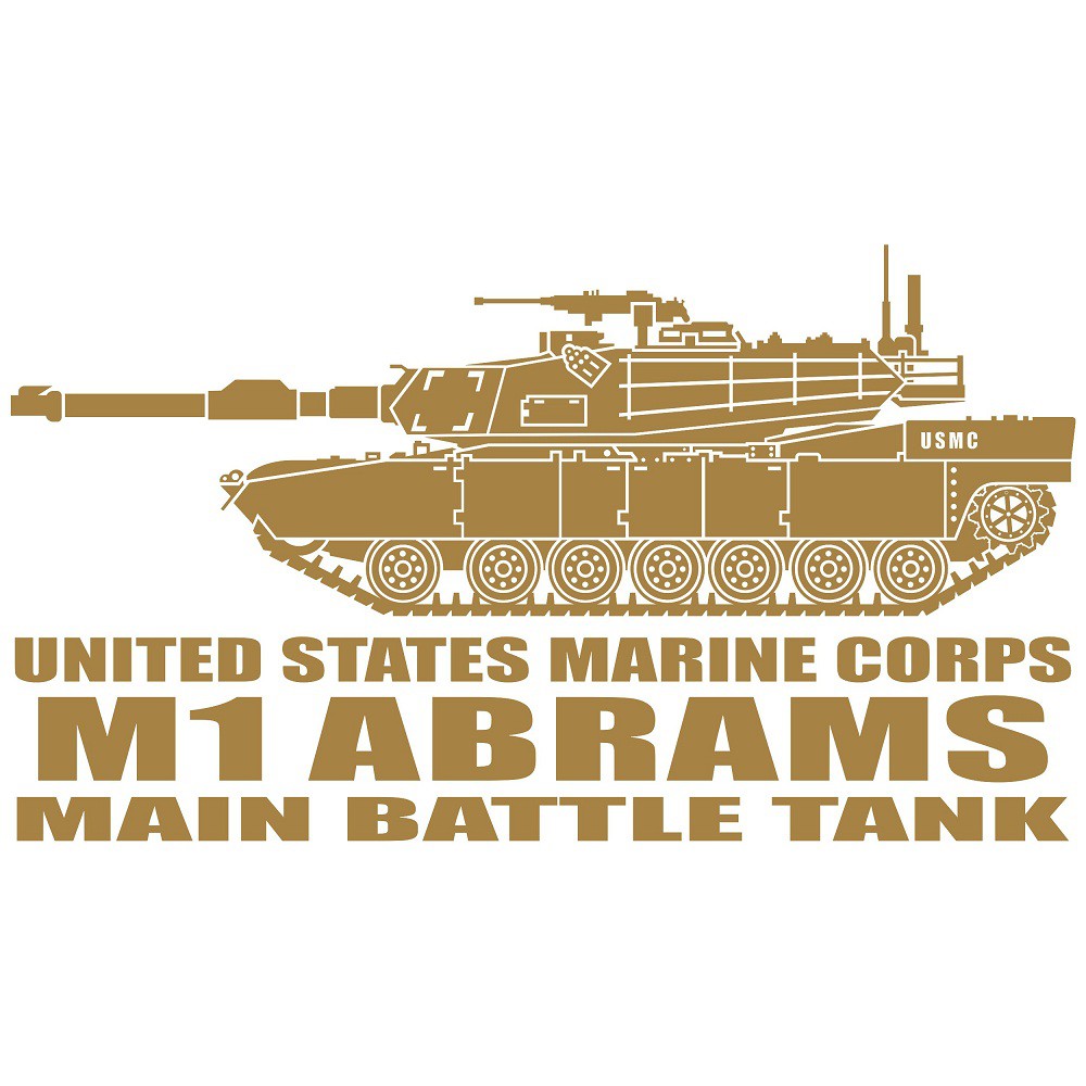 Jual M1 Abrams Main Battle Tank, Cutting Sticker | Shopee Indonesia
