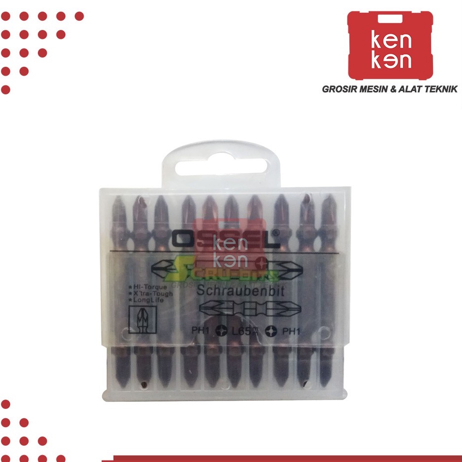 Jual Mata obeng angin ++ ph1 ph2 Mata Obeng Ossel Panjang Screwdriver ...
