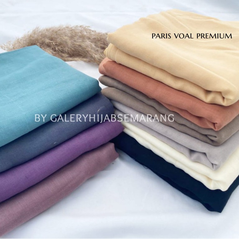 Jual Jilbab Segiempat Paris Premium Paris Voal Premium Paris Premium square hijab cotton voal ...