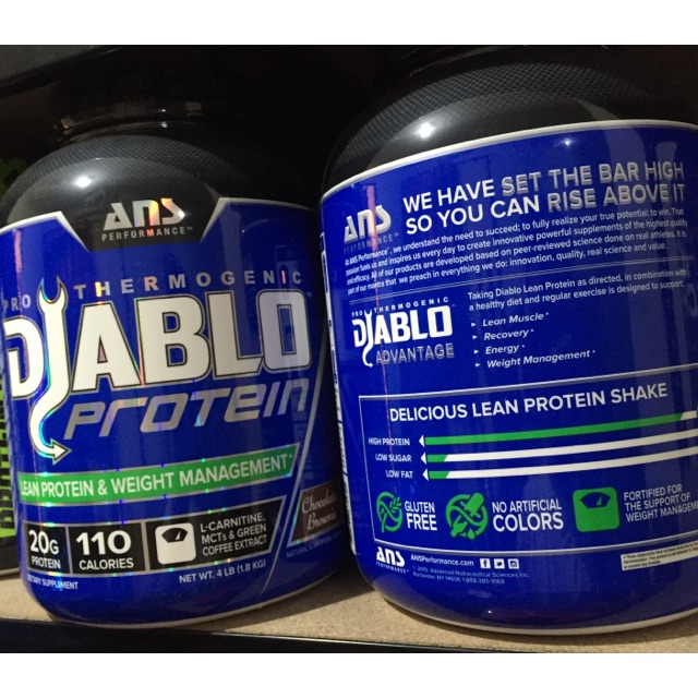 Jual ANS DIABLO PROTEIN LEAN THERMOGENIC WHEY SEKALIGUS FATBURN GEDE ...