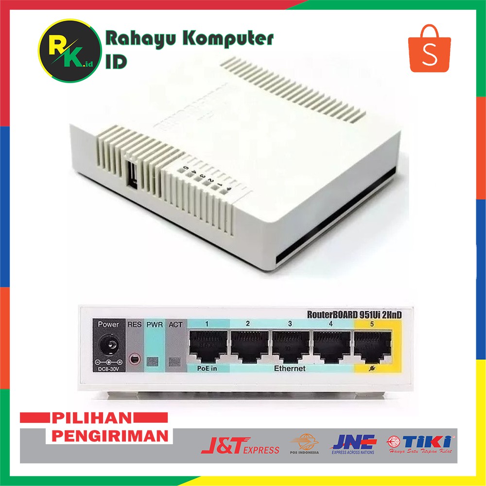 Jual Mikrotik RB951Ui-2HND / MikroTik RouterBoard 951Ui-2HnD / RB951Ui ...