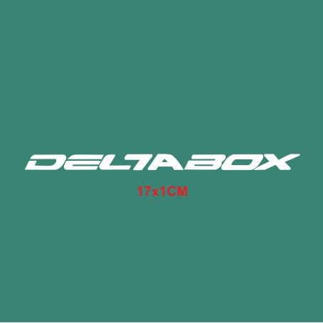 Jual Cutting Sticker DELTABOX 17x1cm Bahan Oracal | Shopee Indonesia