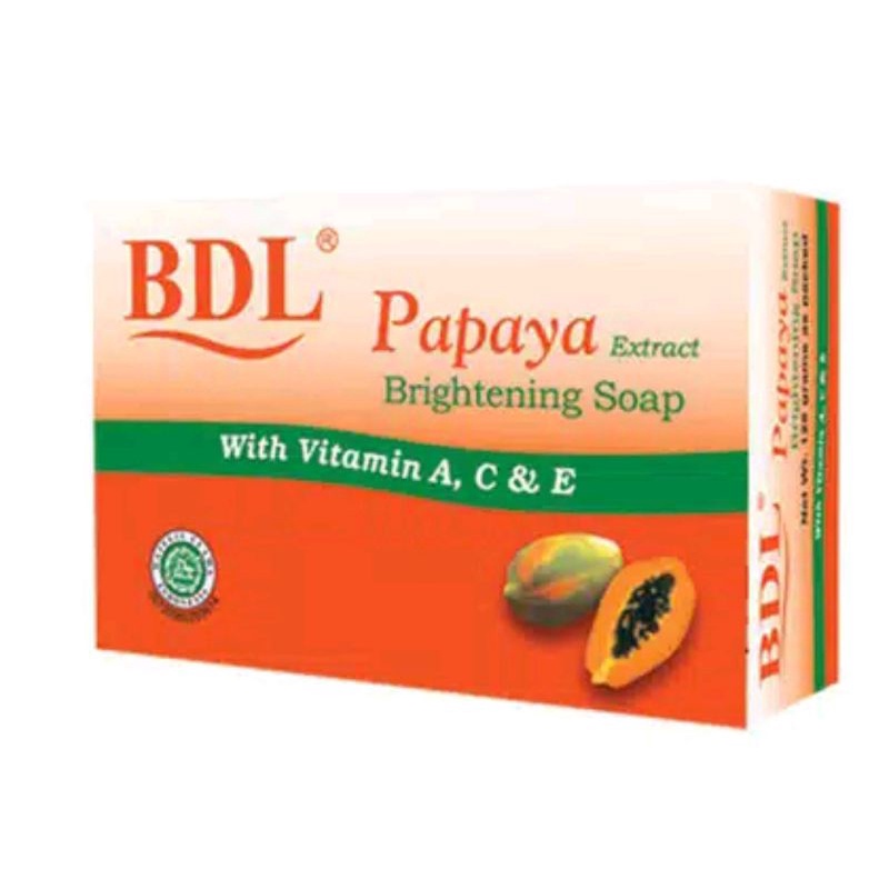 Jual BDL Papaya Extract Brightening Soap 128gr | Shopee Indonesia