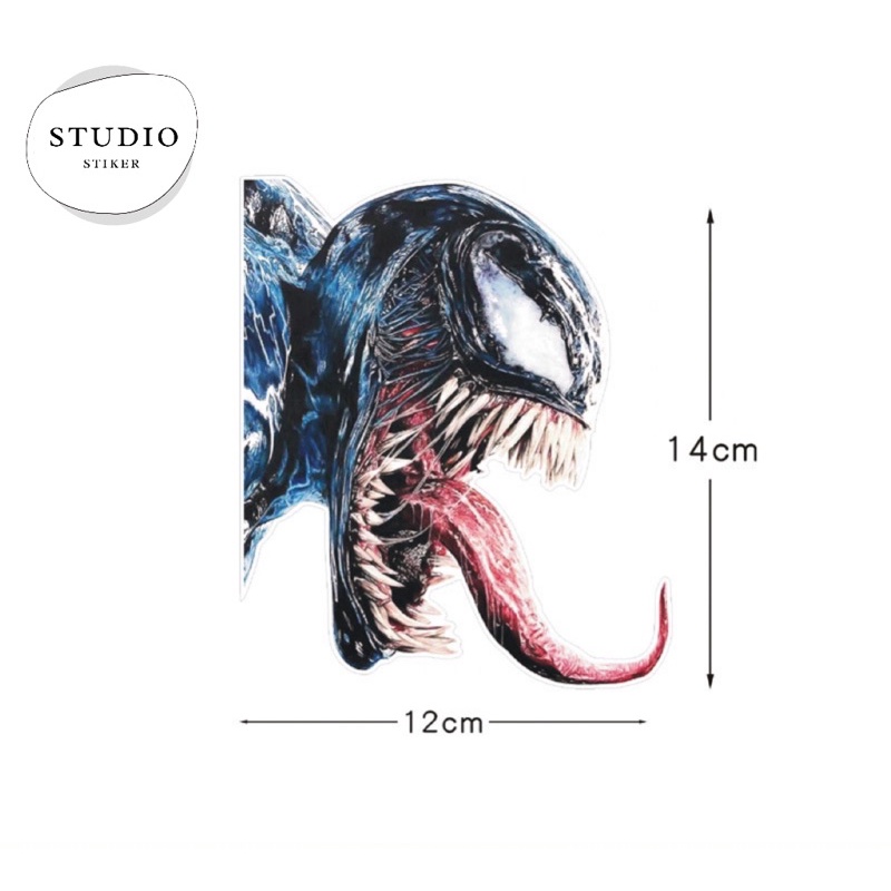 Jual Stikerstudio - Stiker Motor Mobil Venom Marvel | Shopee Indonesia