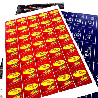Jual Cetak Stiker A3+ I Print Laser I Cutting (Bontax, Vinyl) | Shopee ...