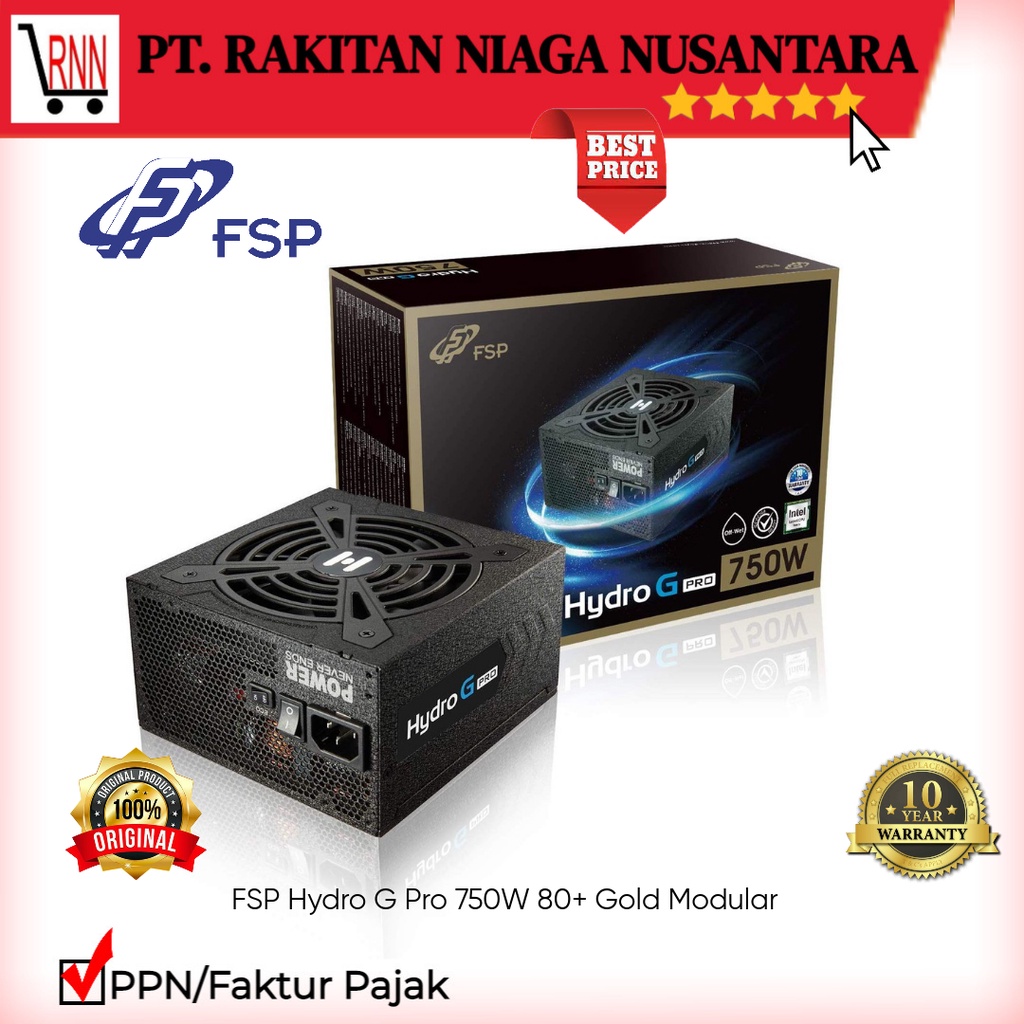 Jual FSP Power Supply Hydro G Pro 750W - HG750 80+ Plus Gold Full ...