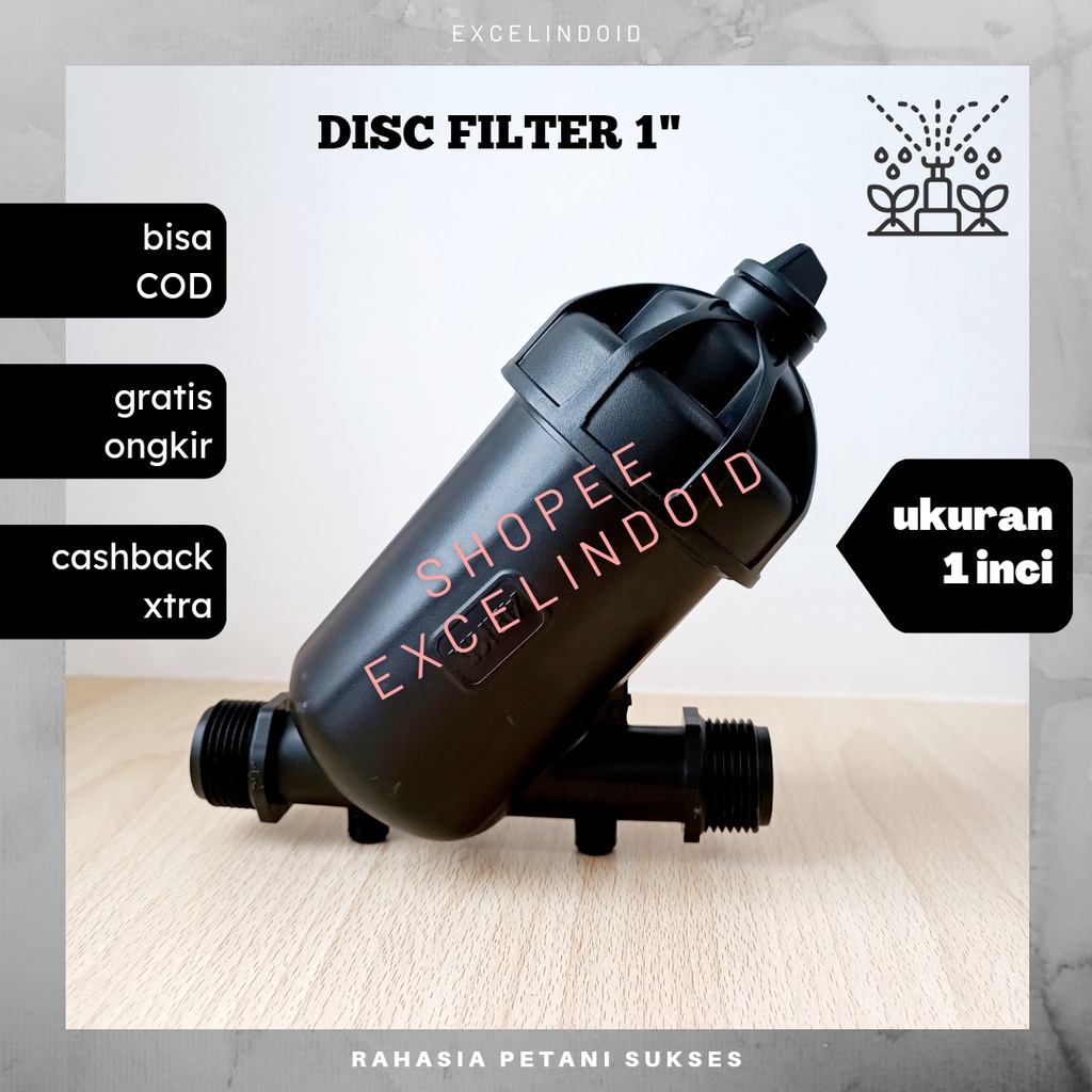 Jual Disc Disk Filter Penyaring Air Irigasi Pengairan Hidroponik ...