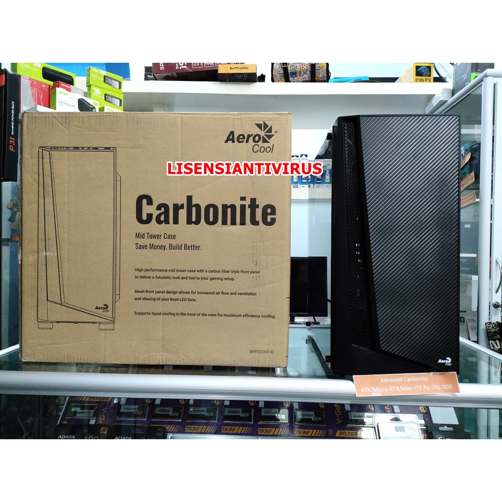 Jual Casing Premium Aerocool Case FALCON FRGB Include 4 FAN | Shopee ...