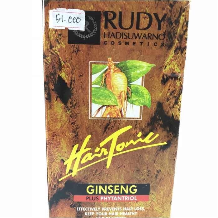 Jual Rudi Hadisuwarno Hair Tonic Ginseng 220ml | Shopee Indonesia