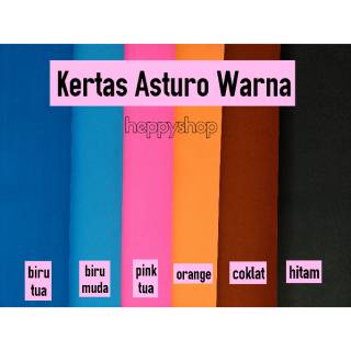 Jual Kertas Asturo Warna, Karton Asturo, Karton Spotlight | Shopee ...