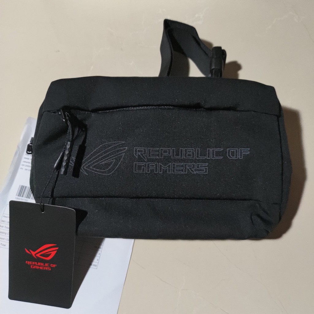 Jual Asus ROG Waist Bag Pack Tas Pinggang Original Resmi | Shopee Indonesia